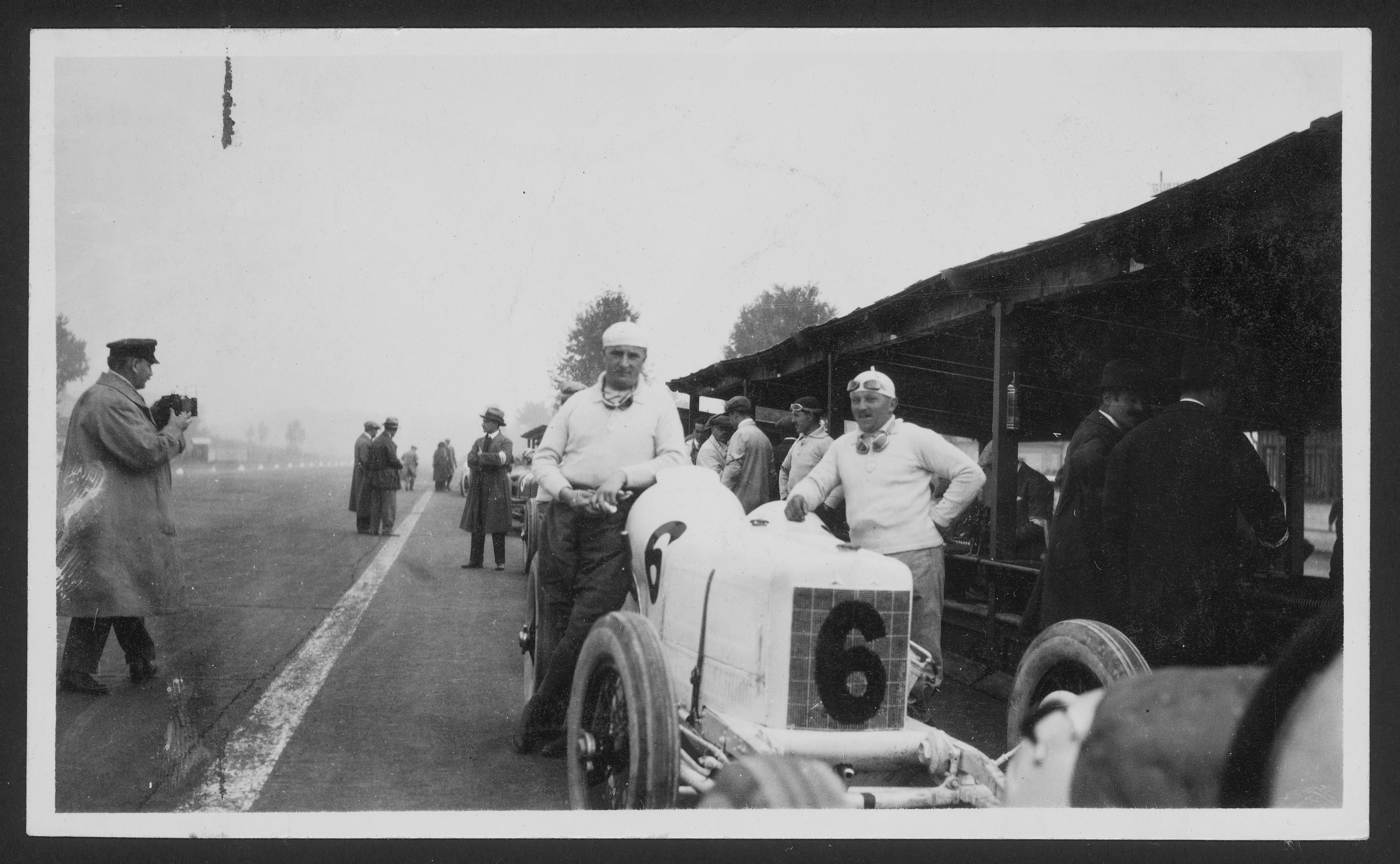 Il pilota Alfred Neubauer